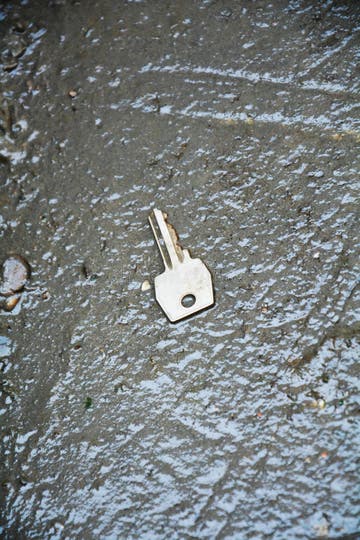 Key in mud stock photo. Image of golden, blurs, pattern - 78153718