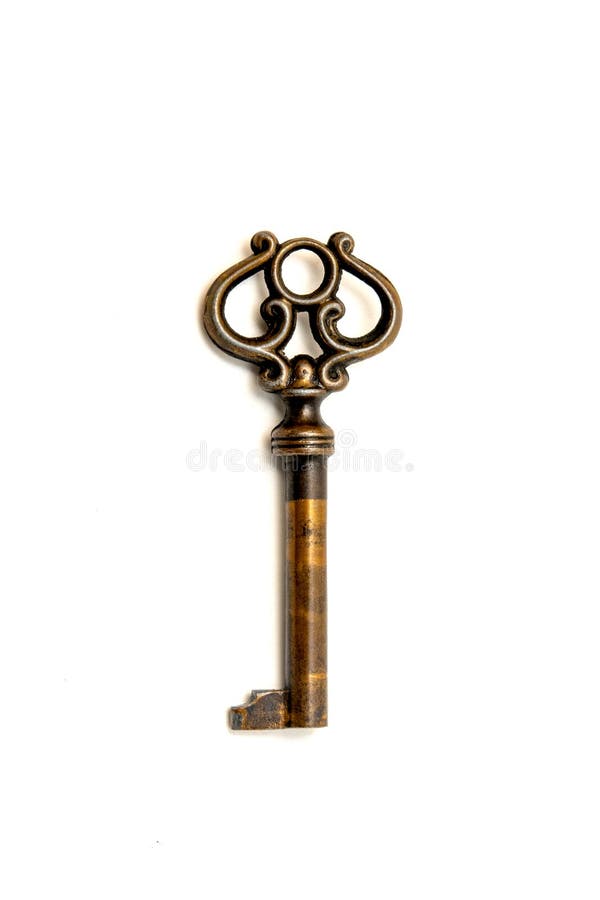 Old ornate key stock photo. Image of magic, design, keyhole - 74783654