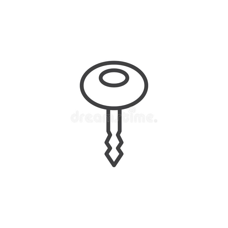 Key Outline Stock Illustrations – 73,909 Key Outline Stock ...