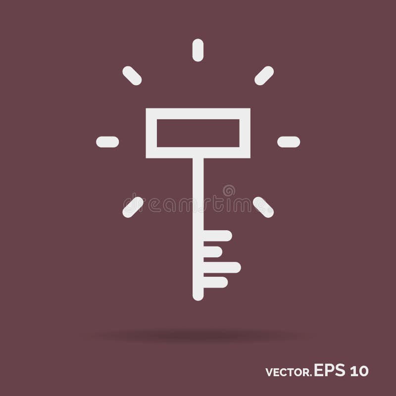 Key Outline Icon White Color Stock Illustrations – 6,377 Key Outline ...