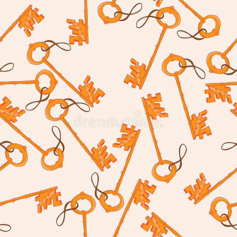 Key pattern stock illustration. Illustration of ancient - 69899072