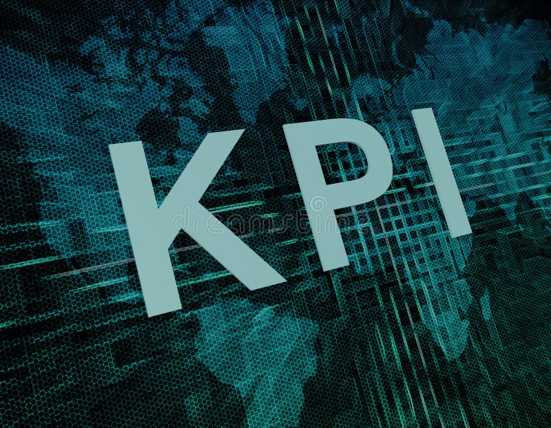 Key Performance Indicator stock illustration. Illustration of selling ...