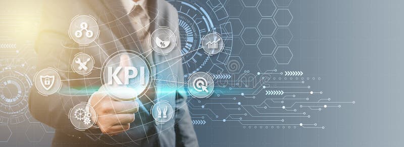 Key Performance Indicator KPI Using Business Background with I Stock ...