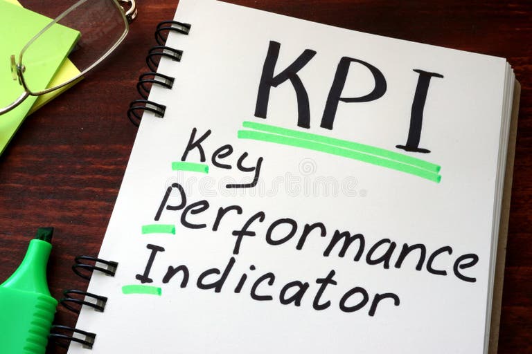 Key Performance Indicators KPI Written on a Notepad. Stock Photo ...