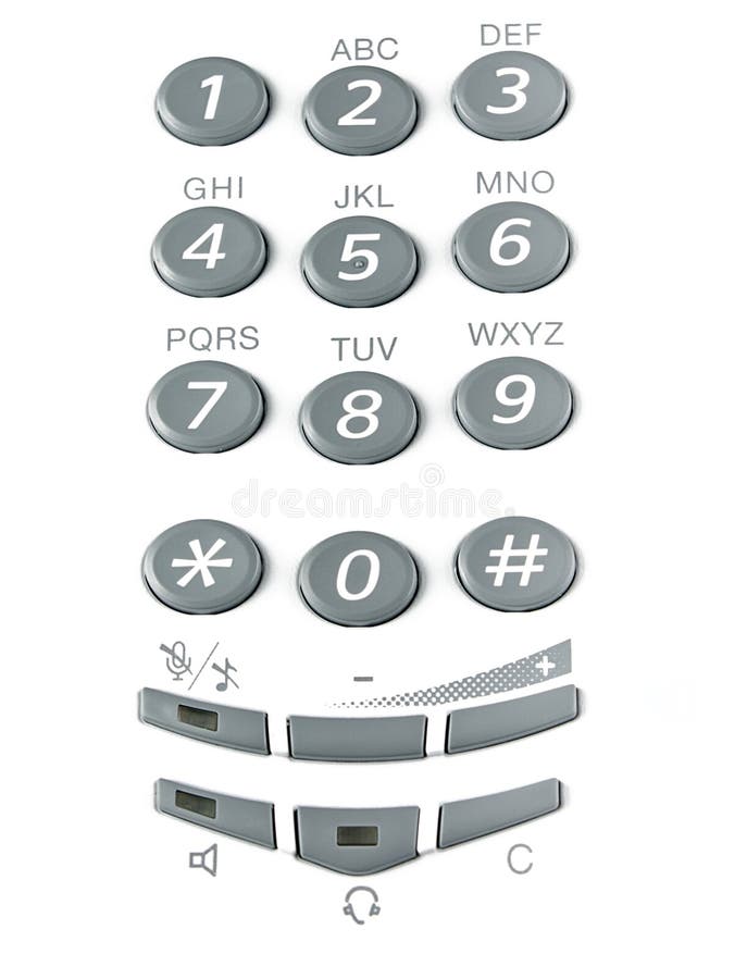 Cell Phone Keypad stock photo. Image of phone, numbers - 2229246