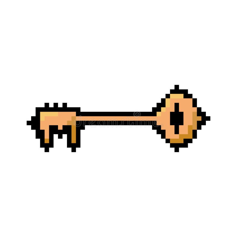 Pixel Vintage Keys. Pixel Art 8 Bit Key Icon Flat Stock Vector ... Pixel Vintage Keys. Pixel Art 8 Bit Key Icon Flat Stock Vector ...
