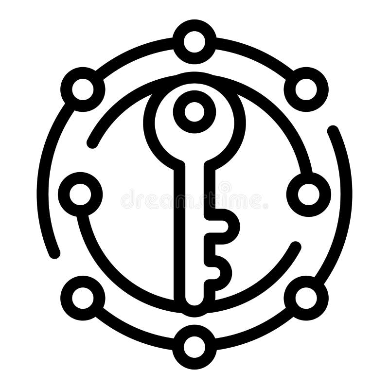 Key Point Icon Outline Vector. List Check Stock Vector - Illustration ...
