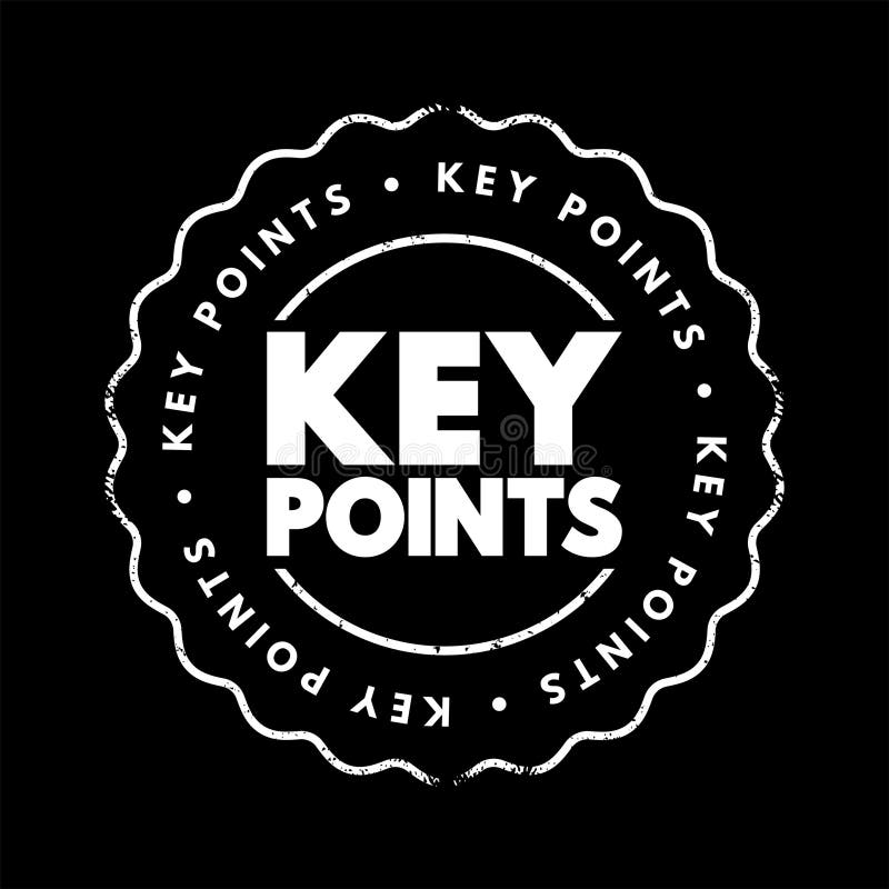 Important Points Stock Illustrations – 522 Important Points Stock ...