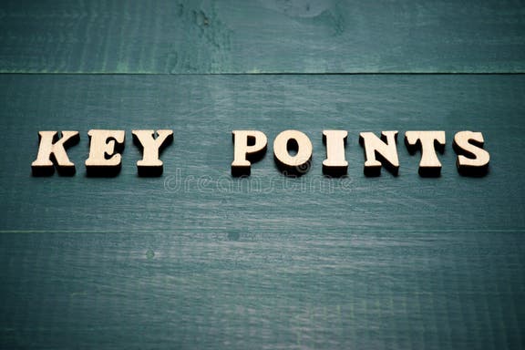 Key points text stock photo. Image of alphabet, sentence - 177793150