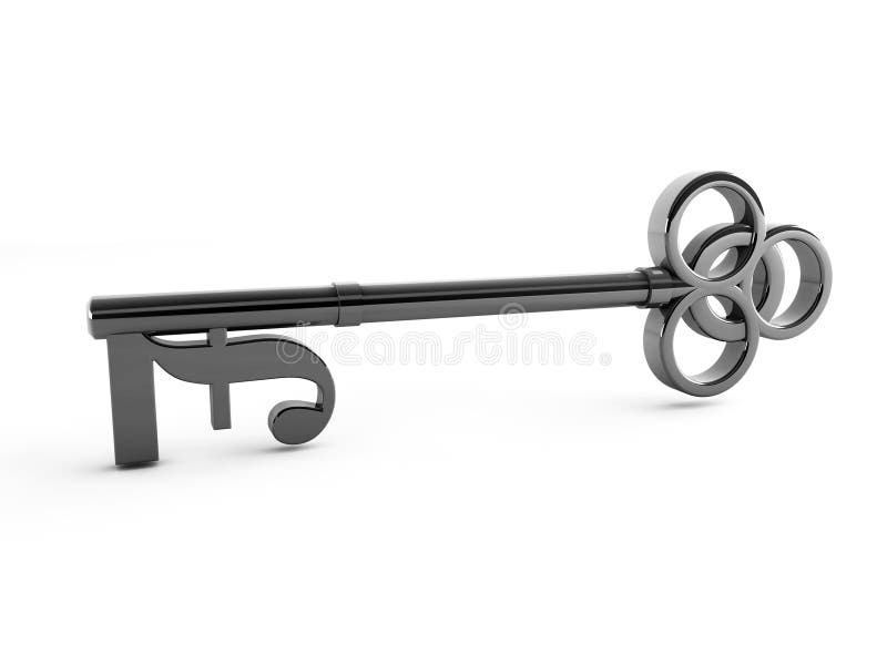 Key with Pound Sign stock illustration. Illustration of financial ...