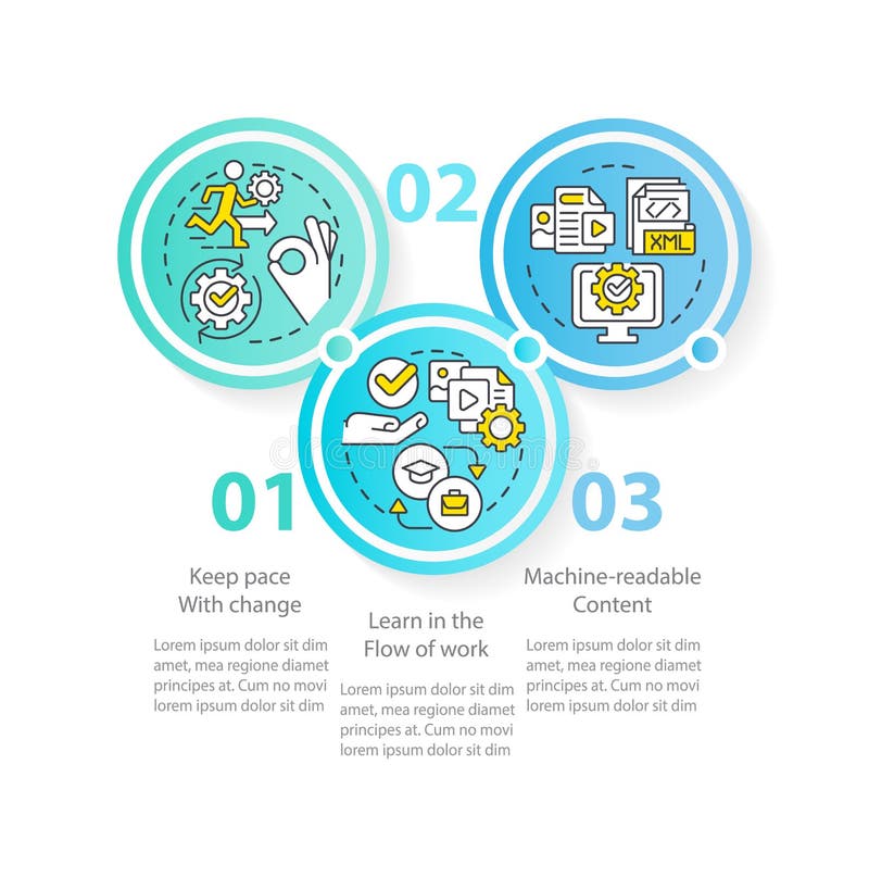 Key Principles Circle Infographic Template Stock Vector - Illustration ...