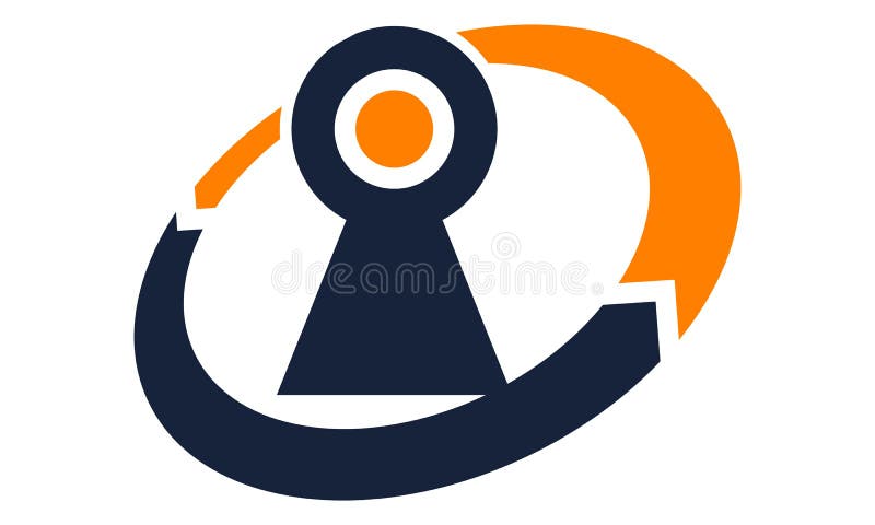Key Protection Solution stock vector. Illustration of computer - 105353910