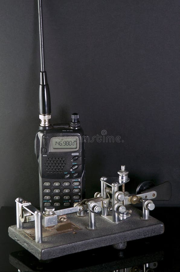 Key and Radio stock image. Image of code, walkie, keyer - 10641519