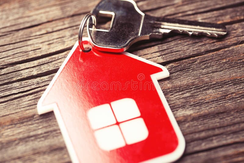 Key and Red House stock image. Image of close, built - 51597169