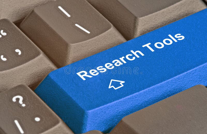 Key for research tool stock image. Image of location - 94356231