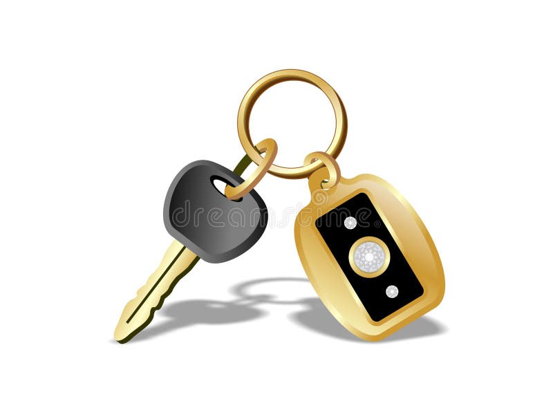 Key Ring stock vector. Illustration of safety, security - 10141283