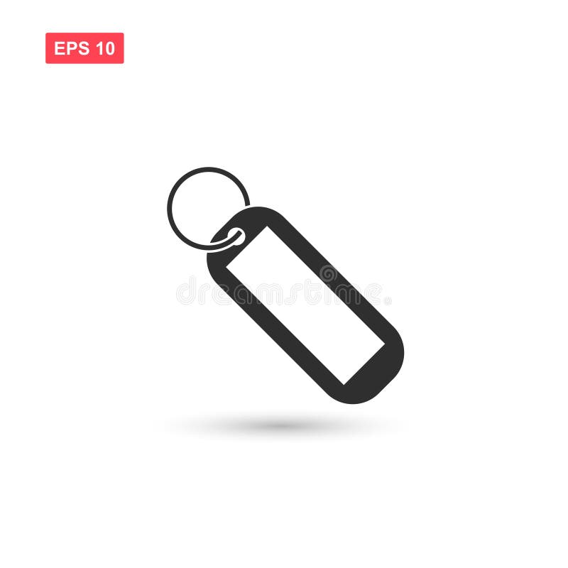 Keys on Key Ring Illustration. Stock Vector - Illustration of home ...