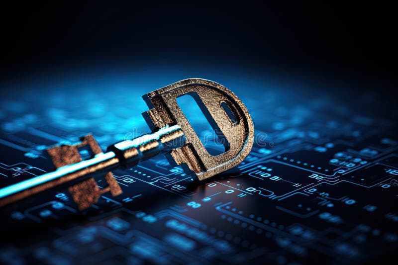 Key Security Concept. Cyber Security. Information Technology and Data ...