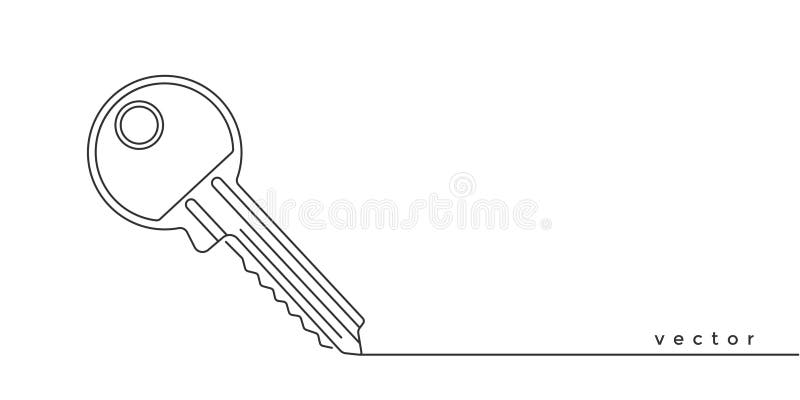 Key. Security Lock. Protection of Data, Information, Website.Continuous ...