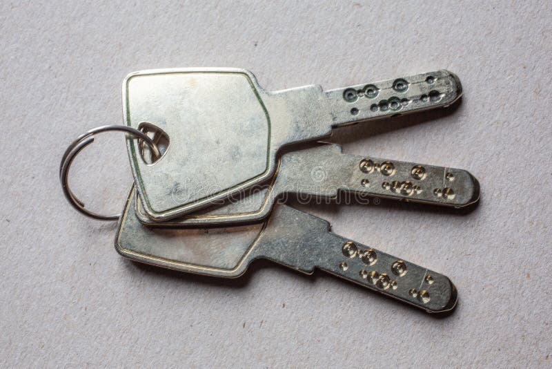 Key for a Security Locking System Stock Photo - Image of lock, system ...