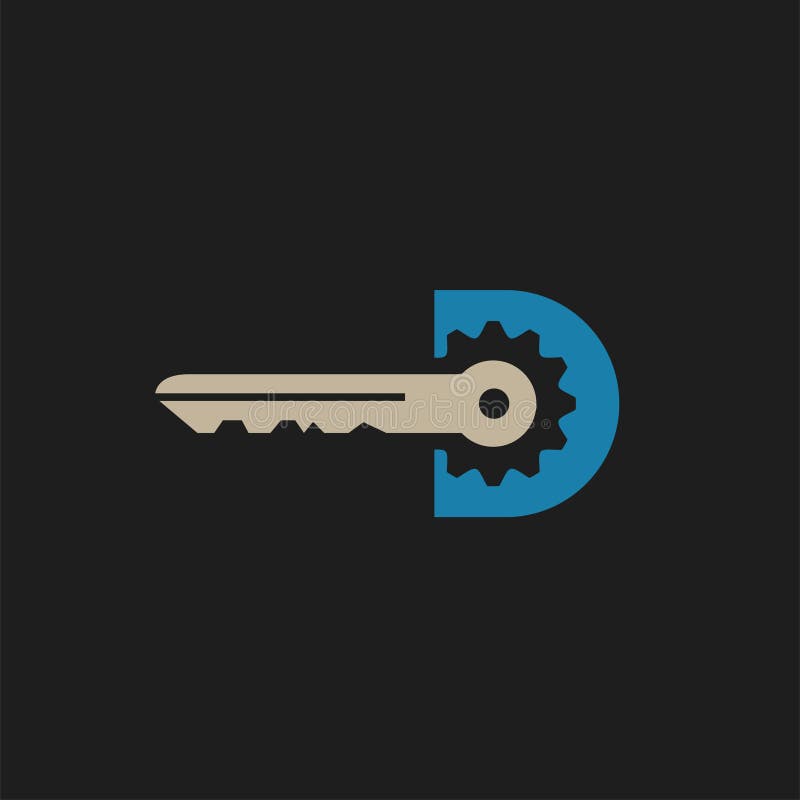 Key Service and Repair Icon Vector Concept Design Template Stock Vector ...