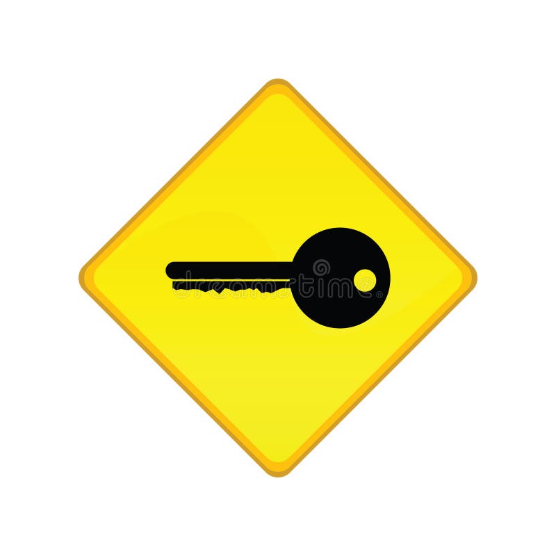 Key Sign Royalty Free Stock Photo - Image: 6356405