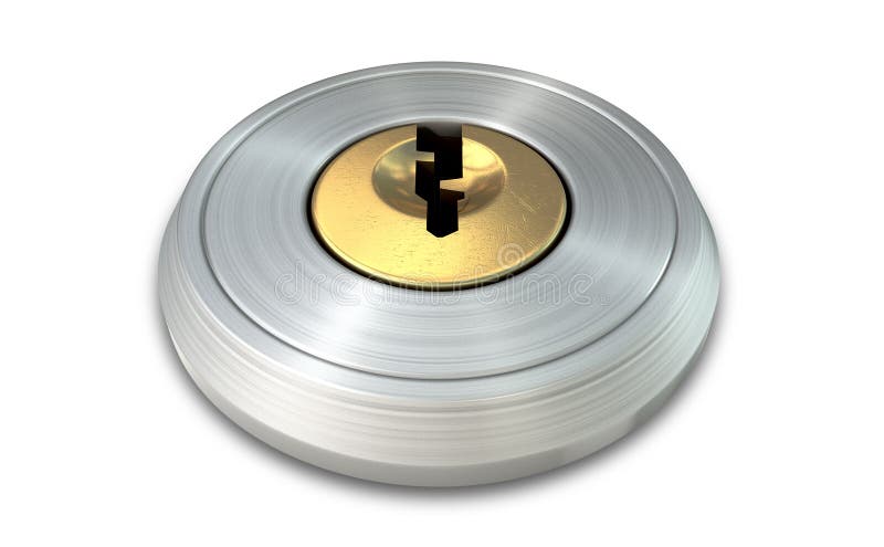 Key Slot Empty stock illustration. Illustration of prevent - 56441482
