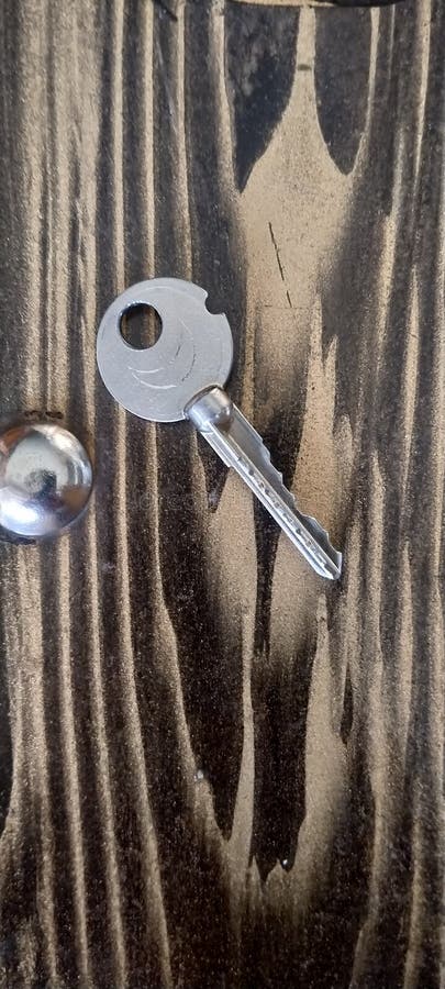 Key: a Small Piece of Metal Used for Opening or Locking Stock Image ...