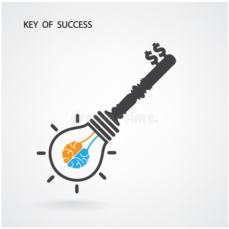 Key To Success Illustration Stock Vector - Illustration of colorful ...
