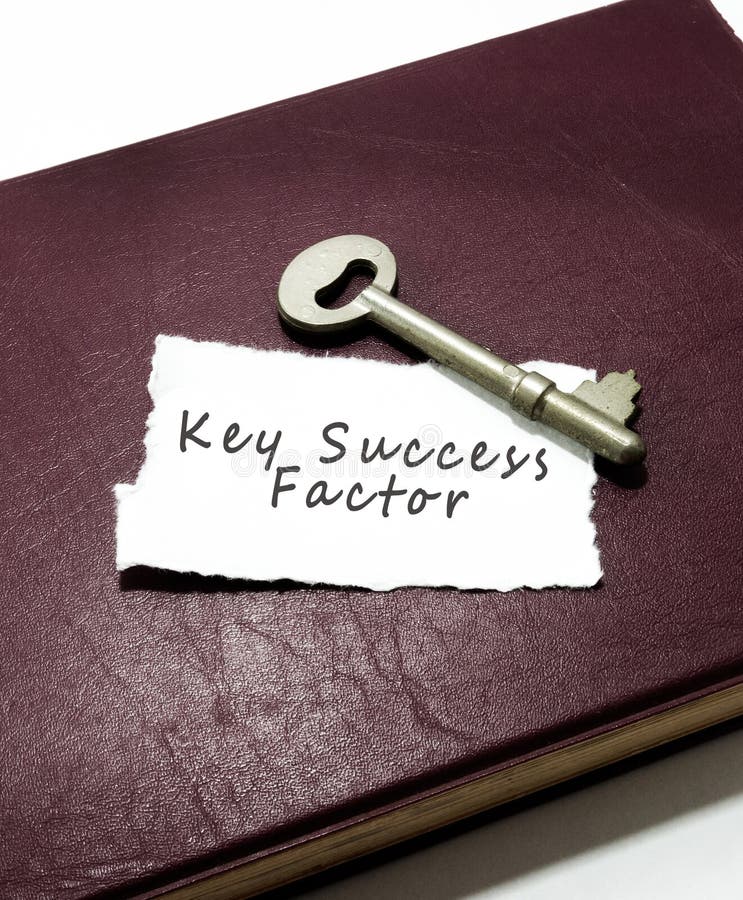 Key Success Factor wording stock photo. Image of home - 280564224