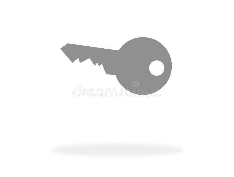 Key Symbol for Security, Encoding or Access Stock Illustration ...