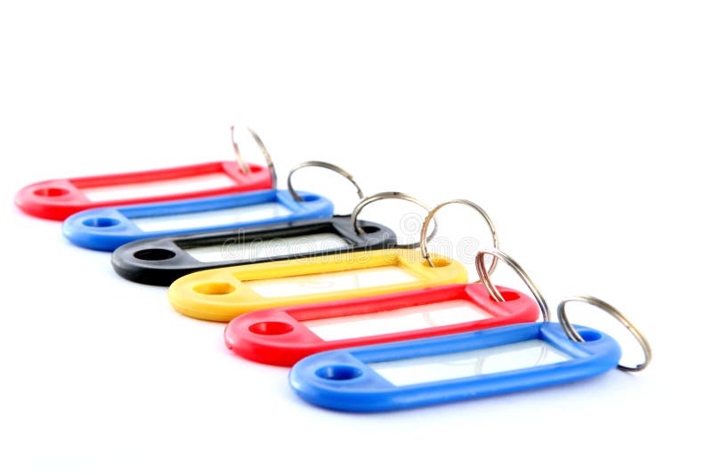 Key Tags stock photo. Image of colorful, organize, plastic - 4149668