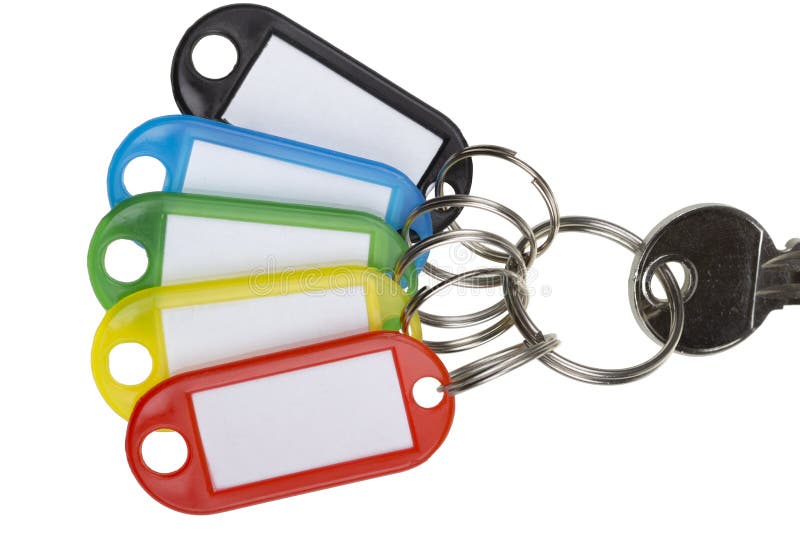 Key with tags stock photo. Image of collection, background - 33557432