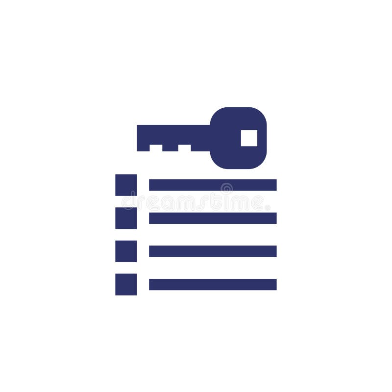Key Takeaway Icon on White, Vector Stock Vector - Illustration of test ...