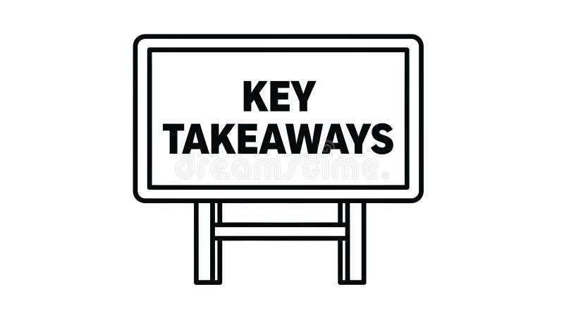 Key Takeaways Stock Illustrations – 364 Key Takeaways Stock ...
