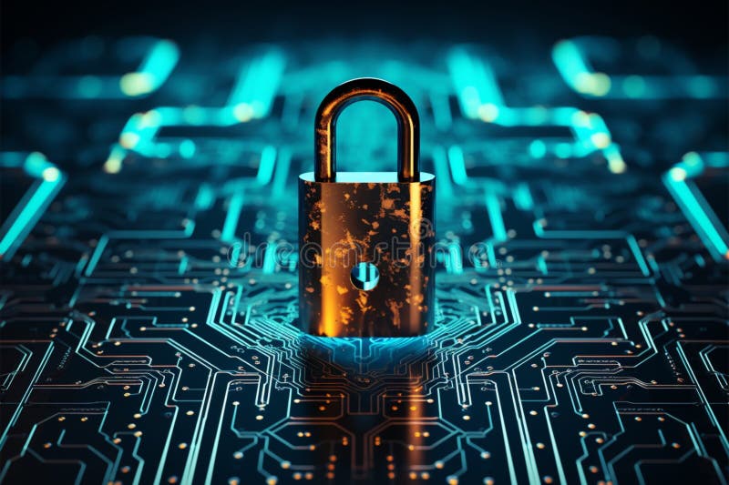 The Key To Advanced Technology Lies in Secure Cyberdata Access Stock ...