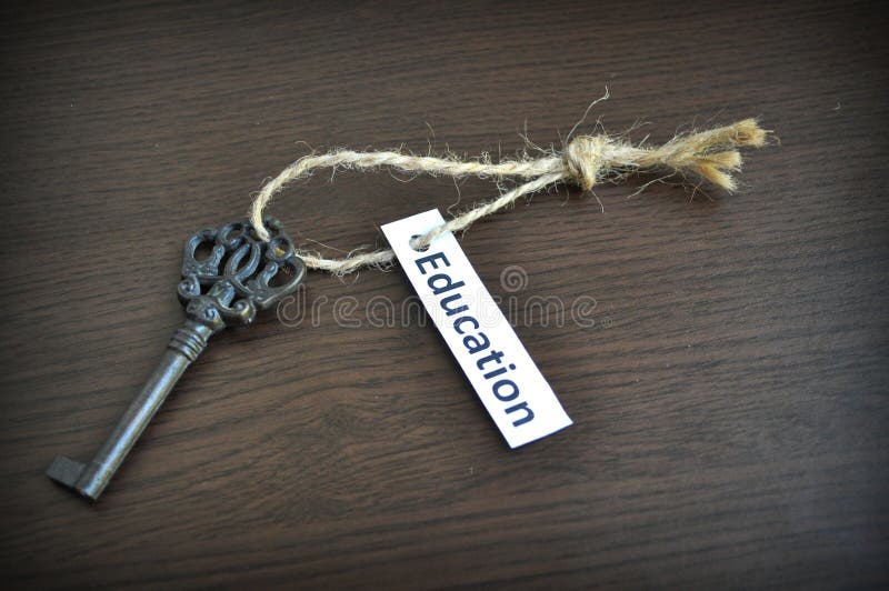 The key to education stock image. Image of future, college - 43101379