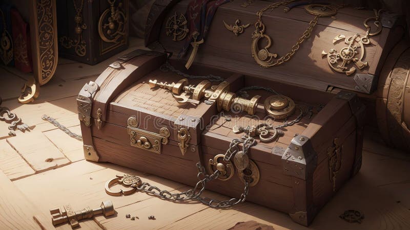 The Key To Fortune Unlocking the Secrets of a Pirate S Treasure Chest ...