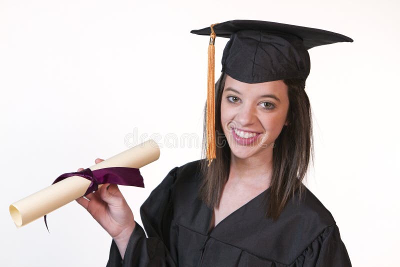 Key to the Future stock photo. Image of gown, graduate - 19483466