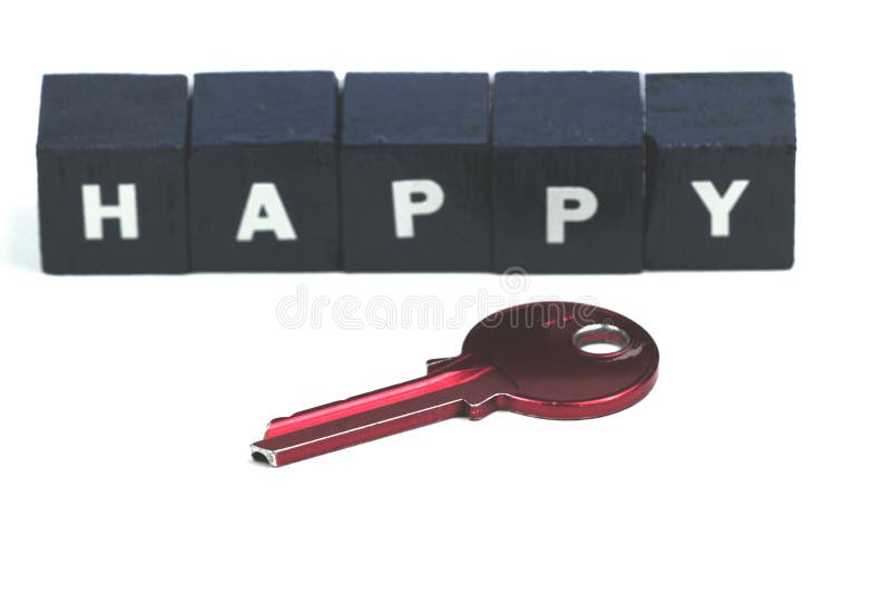 The key to a happy life stock photo. Image of peace, satisfaction ...