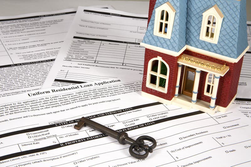 Key to Home Ownership stock photo. Image of applicant - 19481364