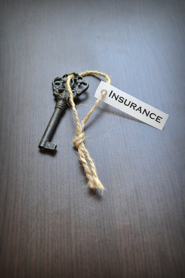 The key to insurance stock photo. Image of businessman - 43101360
