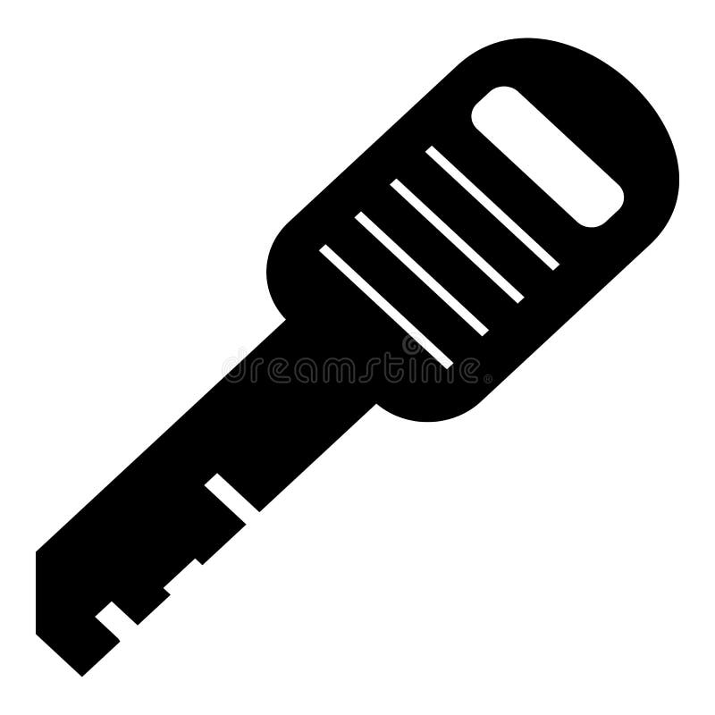 Key To Race Cars Icon, Simple Style Stock Vector - Illustration of ...