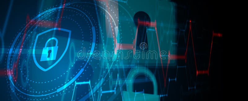 The Key To Safety Enhancing Cyber Security Protections Stock Vector ...