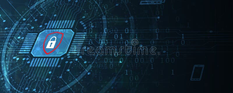 The Key To Safety Enhancing Cyber Security Protections Stock Vector ...