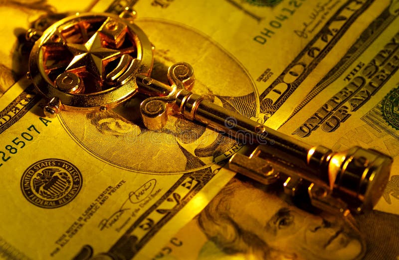 Key To Success stock image. Image of finance, banking, dollar - 180701