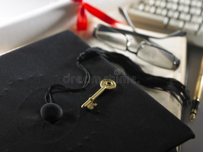 Key to success stock image. Image of white, isolated - 18734211