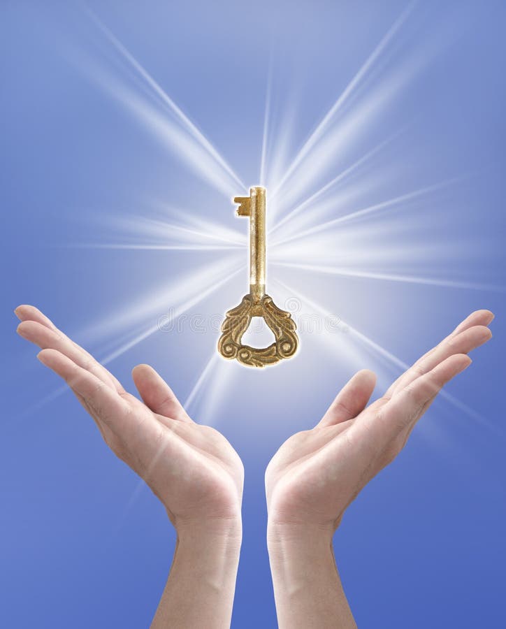 The key to success stock image. Image of cloudy, access - 22101863