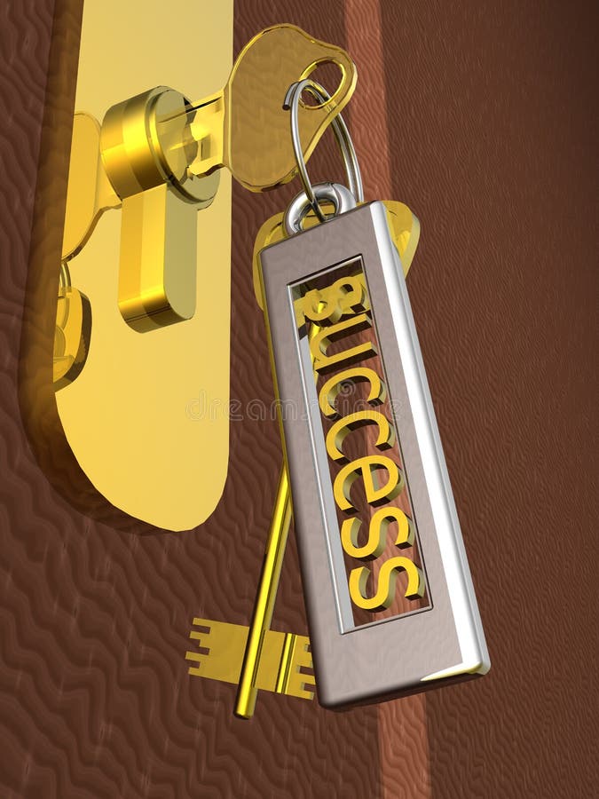 Gold Key Success Stock Illustrations – 4,449 Gold Key Success Stock ...