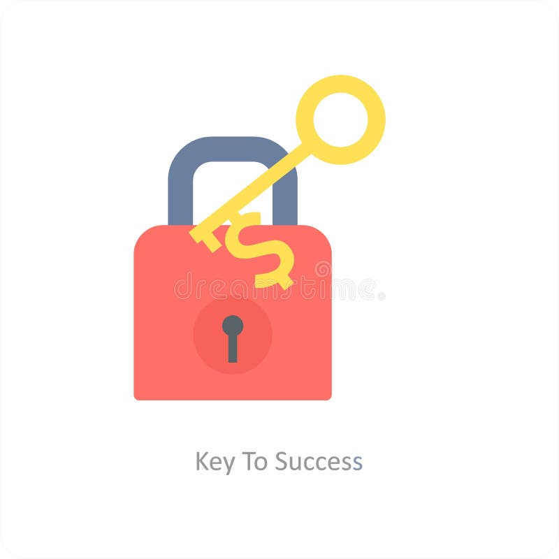 Key To Success stock vector. Illustration of concept - 264949676
